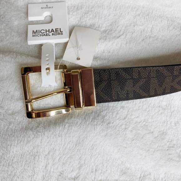 Michael Kors | Accessories | Michael Kors Reversible Logo Belt | Poshmark